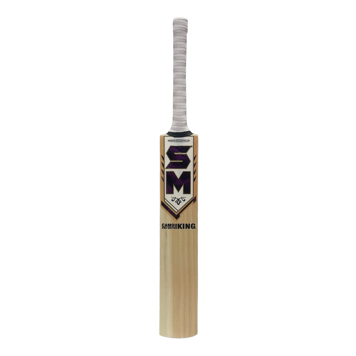 SM CAMOU PRO EDITION 'KING'[PREMIUM EDITION] ENGLISH WILLOW BAT – SM ...
